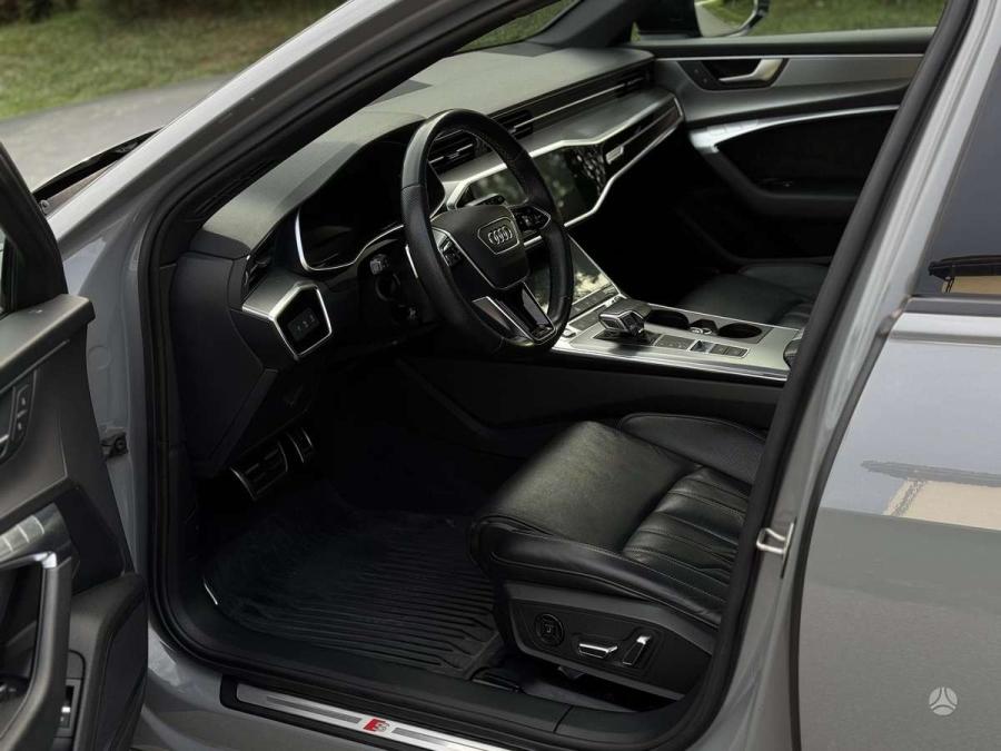 Pelēks Audi S6 2021 Viļņa, ar dzinēja tilpumu 3.00 L un nobraukumu 220 tūkst. km par 35950 €, foto 18 vietnē AUTOMOTO.COM.LV