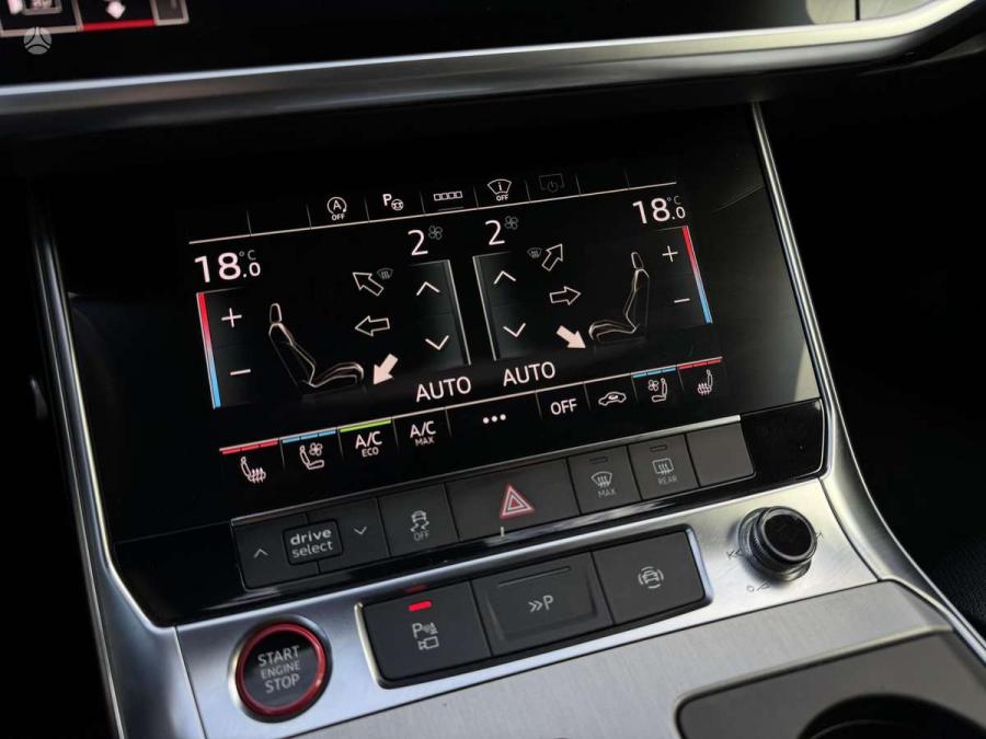 Pelēks Audi S6 2021 Viļņa, ar dzinēja tilpumu 3.00 L un nobraukumu 220 tūkst. km par 35950 €, foto 28 vietnē AUTOMOTO.COM.LV