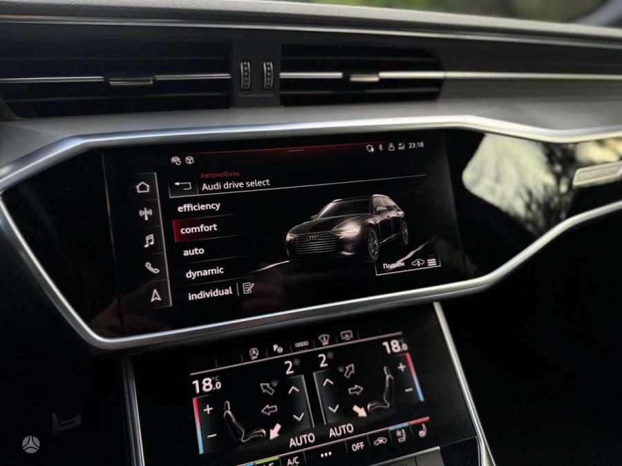 Pelēks Audi S6 2021 Viļņa, ar dzinēja tilpumu 3.00 L un nobraukumu 220 tūkst. km par 35950 €, foto 29 vietnē AUTOMOTO.COM.LV