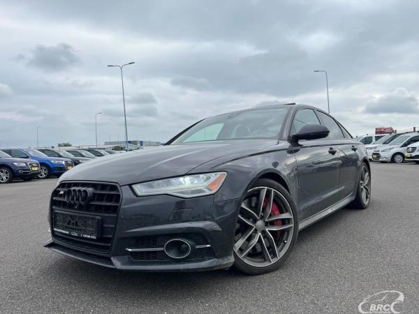 Audi S6 2017 in Vilnius, with an engine capacity of 3.99 L and mileage of 204 thousand km for 18900 €, photo 3 on AUTOMOTO.COM.LV