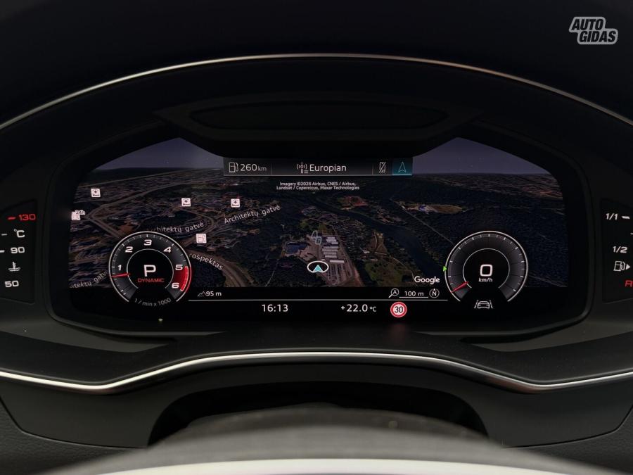 Audi S6 2020 Viļņa, ar dzinēja tilpumu 3.00 L un nobraukumu 80 tūkst. km par 50000 €, foto 29 vietnē AUTOMOTO.COM.LV