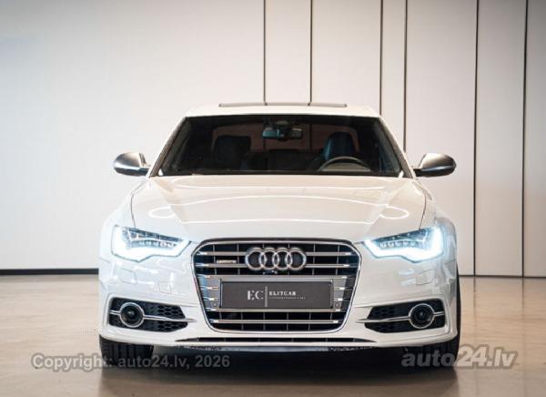 White Audi S6 2013 in Tallinn, with an engine capacity of 4.00 L and mileage of 118 thousand km for 29000 €, photo 7 on AUTOMOTO.COM.LV