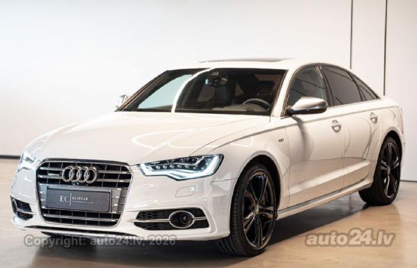 White Audi S6 2013 in Tallinn, with an engine capacity of 4.00 L and mileage of 118 thousand km for 29000 €, photo 10 on AUTOMOTO.COM.LV