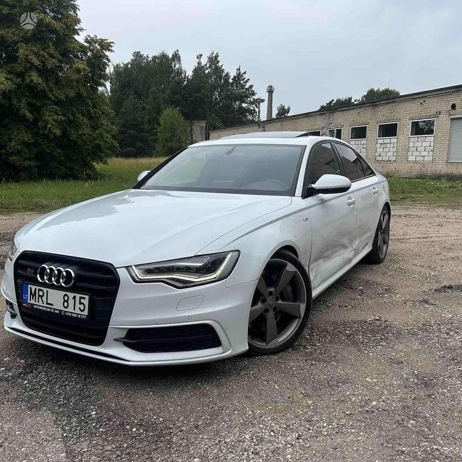 Balts Audi S6 2014 Prienai, ar dzinēja tilpumu 3.99 L un nobraukumu 200 tūkst. km par 13999 €, foto 3 vietnē AUTOMOTO.COM.LV