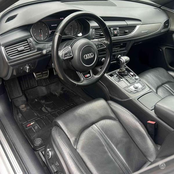 White Audi S6 2014 in Prienai, with an engine capacity of 3.99 L and mileage of 200 thousand km for 13999 €, photo 5 on AUTOMOTO.COM.LV