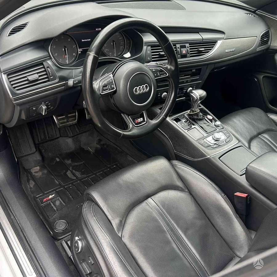Balts Audi S6 2014 Prienai, ar dzinēja tilpumu 3.99 L un nobraukumu 200 tūkst. km par 13999 €, foto 6 vietnē AUTOMOTO.COM.LV
