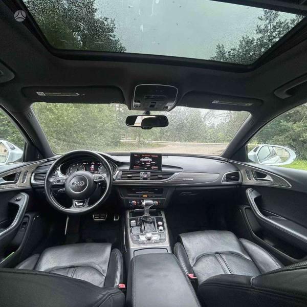 White Audi S6 2014 in Prienai, with an engine capacity of 3.99 L and mileage of 200 thousand km for 13999 €, photo 6 on AUTOMOTO.COM.LV