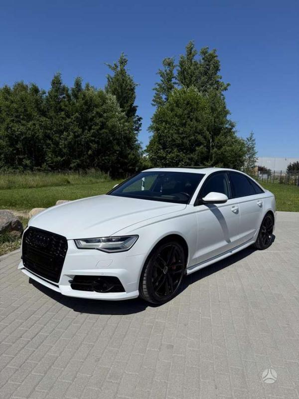Balts Audi S6 2017 Mažeikiai, ar dzinēja tilpumu 3.99 L un nobraukumu 159 tūkst. km par 25000 €, foto 1 vietnē AUTOMOTO.COM.LV