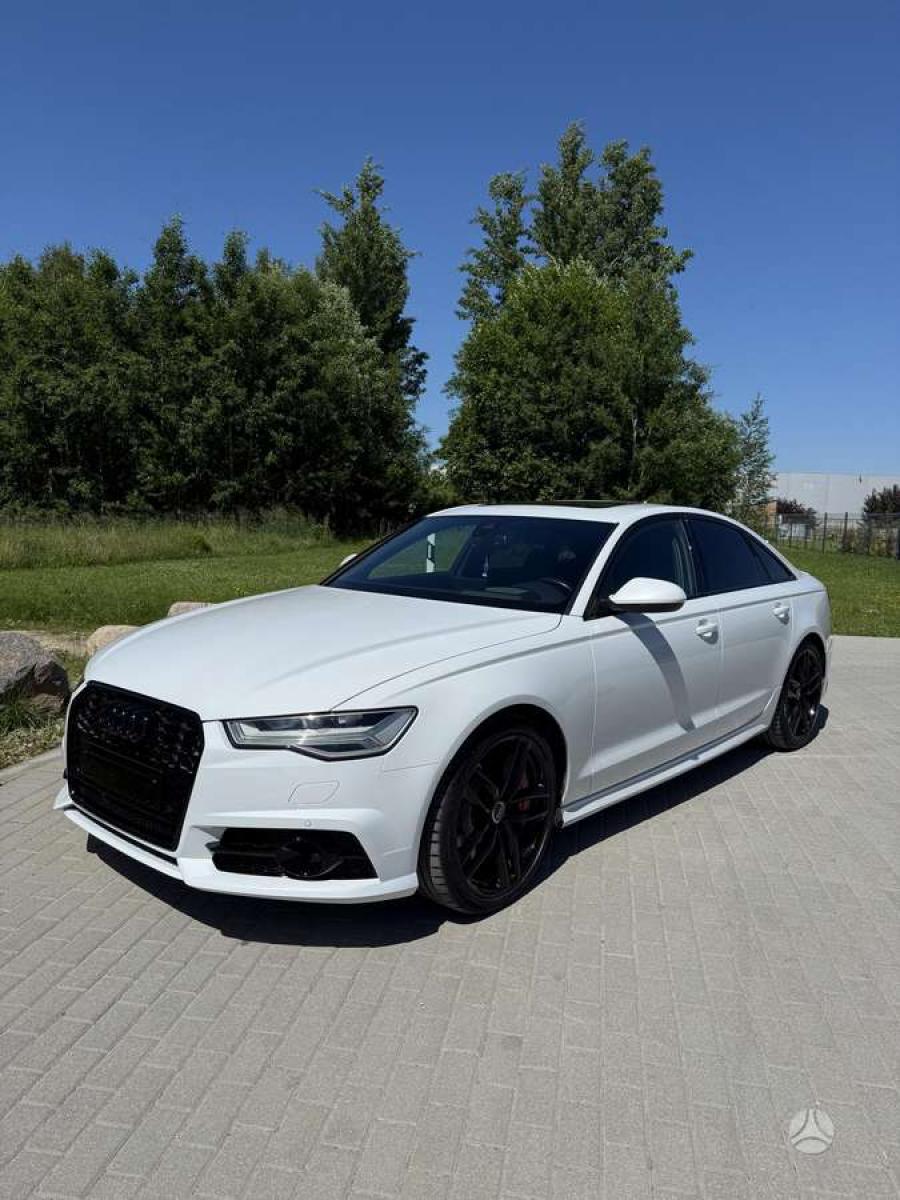 Balts Audi S6 2017 Mažeikiai, ar dzinēja tilpumu 3.99 L un nobraukumu 159 tūkst. km par 25000 €, foto 1 vietnē AUTOMOTO.COM.LV