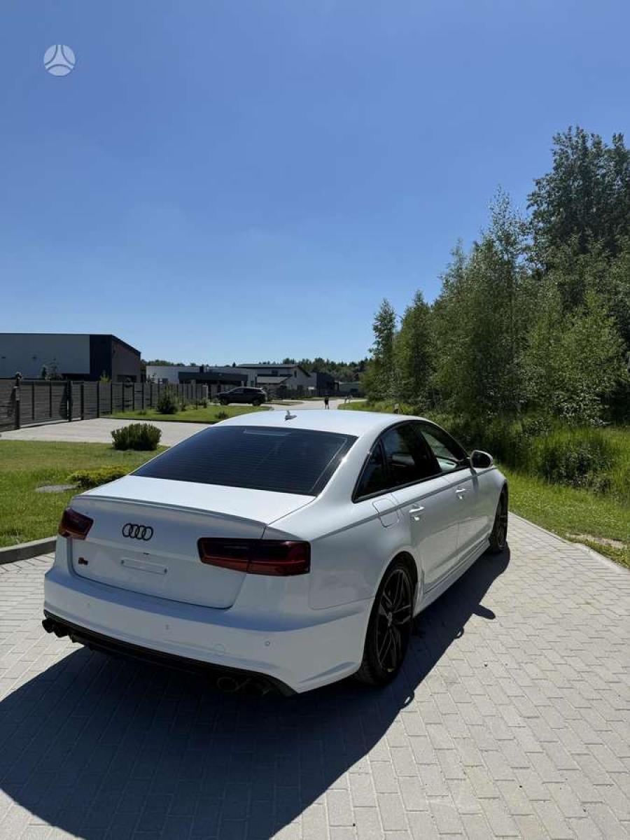 Balts Audi S6 2017 Mažeikiai, ar dzinēja tilpumu 3.99 L un nobraukumu 159 tūkst. km par 25000 €, foto 6 vietnē AUTOMOTO.COM.LV
