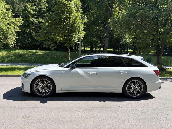 White Audi S6 2019 in Vilnius, with an engine capacity of 2.97 L and mileage of 200 thousand km for 32200 €, photo 6 on AUTOMOTO.COM.LV