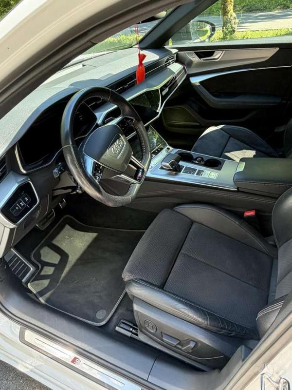 White Audi S6 2019 in Vilnius, with an engine capacity of 2.97 L and mileage of 200 thousand km for 32200 €, photo 9 on AUTOMOTO.COM.LV