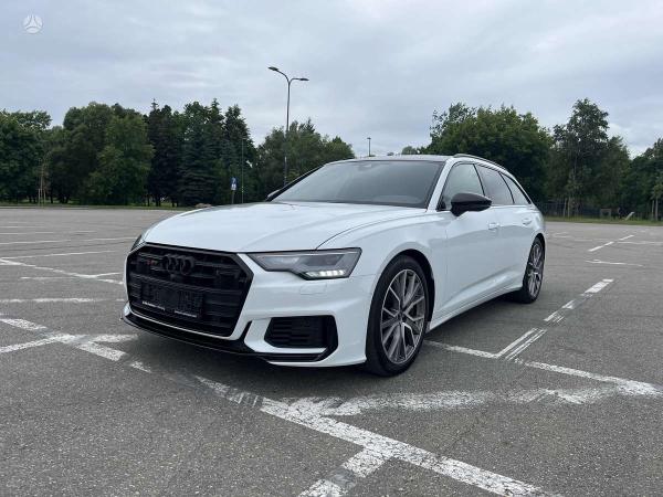 White Audi S6 2022 in Panevezys, with an engine capacity of 3.00 L and mileage of 149 thousand km for 39999 €, photo 1 on AUTOMOTO.COM.LV