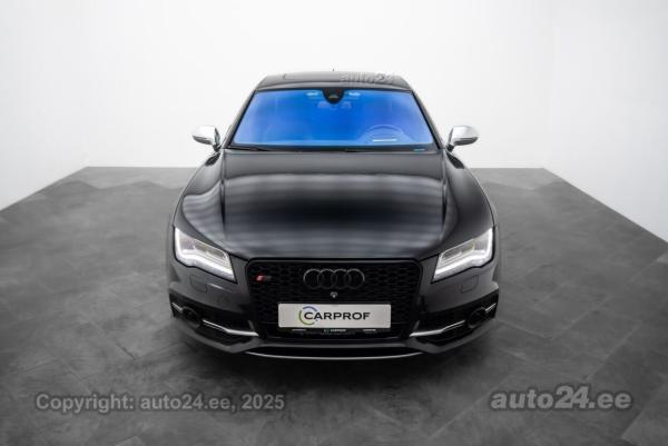 Black Audi S7 2012 in Tallinn, with an engine capacity of 4.00 L and mileage of 199 thousand km for 24999 €, photo 2 on AUTOMOTO.COM.LV