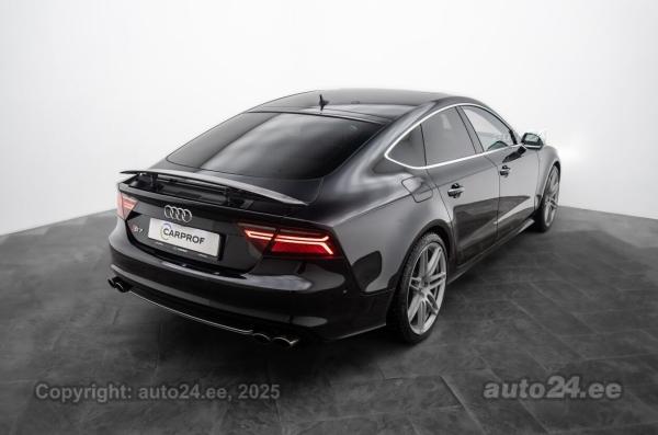 Black Audi S7 2012 in Tallinn, with an engine capacity of 4.00 L and mileage of 199 thousand km for 24999 €, photo 4 on AUTOMOTO.COM.LV