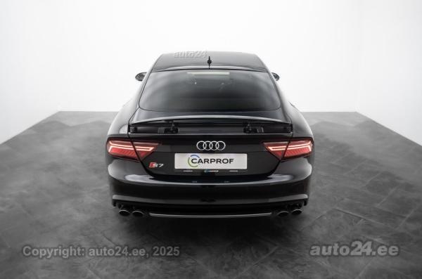 Black Audi S7 2012 in Tallinn, with an engine capacity of 4.00 L and mileage of 199 thousand km for 24999 €, photo 5 on AUTOMOTO.COM.LV