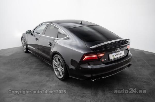 Black Audi S7 2012 in Tallinn, with an engine capacity of 4.00 L and mileage of 199 thousand km for 24999 €, photo 6 on AUTOMOTO.COM.LV