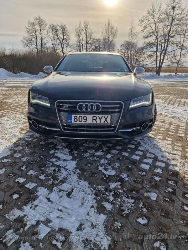 Black Audi S7 2012 in Tallinn, with an engine capacity of 4.00 L and mileage of 232 thousand km for 25700 €, photo 2 on AUTOMOTO.COM.LV