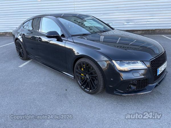Black Audi S7 2012 in Tallinn, with an engine capacity of 4.00 L and mileage of 253 thousand km for 23900 €, photo 2 on AUTOMOTO.COM.LV