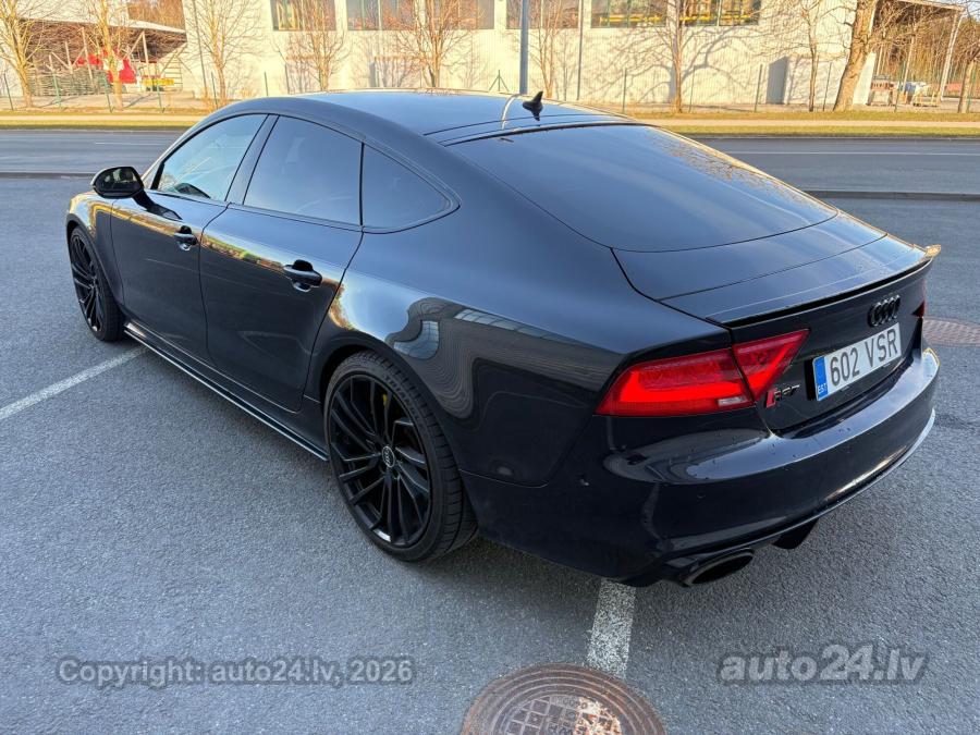 Melns Audi S7 2012 Tallina, ar dzinēja tilpumu 4.00 L un nobraukumu 253 tūkst. km par 23900 €, foto 4 vietnē AUTOMOTO.COM.LV