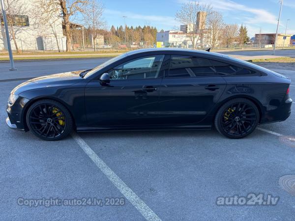 Black Audi S7 2012 in Tallinn, with an engine capacity of 4.00 L and mileage of 253 thousand km for 23900 €, photo 5 on AUTOMOTO.COM.LV