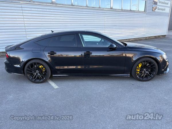 Black Audi S7 2012 in Tallinn, with an engine capacity of 4.00 L and mileage of 253 thousand km for 23900 €, photo 6 on AUTOMOTO.COM.LV