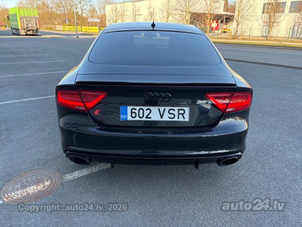 Black Audi S7 2012 in Tallinn, with an engine capacity of 4.00 L and mileage of 253 thousand km for 23900 €, photo 7 on AUTOMOTO.COM.LV
