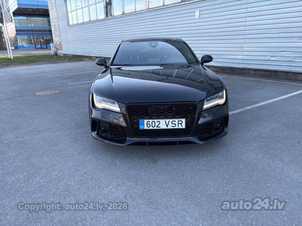 Black Audi S7 2012 in Tallinn, with an engine capacity of 4.00 L and mileage of 253 thousand km for 23900 €, photo 8 on AUTOMOTO.COM.LV