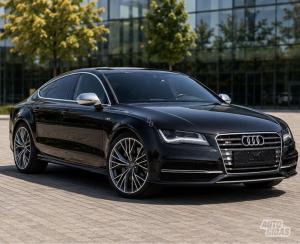 Black Audi S7 2013 in Kaunas, with an engine capacity of 4.00 L and mileage of 186 thousand km for 17900 €, photo 7 on AUTOMOTO.COM.LV