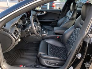 Black Audi S7 2013 in Kaunas, with an engine capacity of 4.00 L and mileage of 186 thousand km for 17900 €, photo 9 on AUTOMOTO.COM.LV
