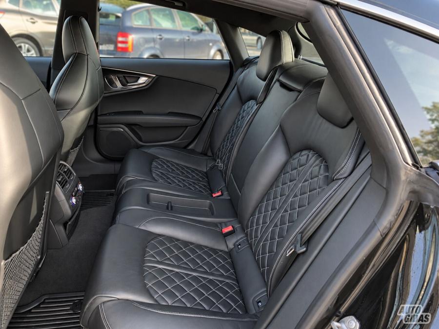 Black Audi S7 2013 in Kaunas, with an engine capacity of 4.00 L and mileage of 186 thousand km for 17900 €, photo 10 on AUTOMOTO.COM.LV