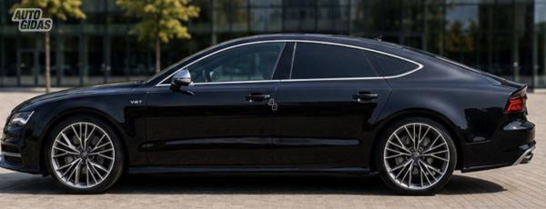 Black Audi S7 2013 in Kaunas, with an engine capacity of 4.00 L and mileage of 186 thousand km for 17900 €, photo 11 on AUTOMOTO.COM.LV