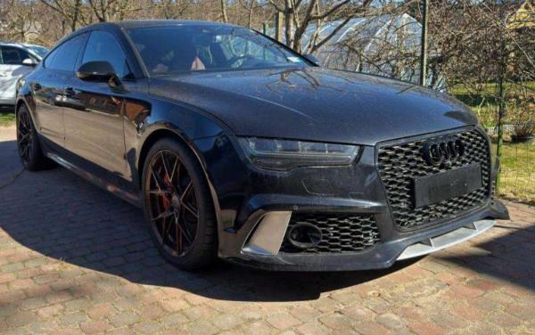 Black Audi S7 2016 in Kaunas, with an engine capacity of 0.00 L and mileage of 52 thousand km for 26900 €, photo 1 on AUTOMOTO.COM.LV