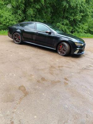 Black Audi S7 2016 in Kaunas, with an engine capacity of 0.00 L and mileage of 52 thousand km for 26900 €, photo 9 on AUTOMOTO.COM.LV