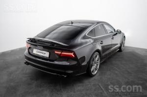 Black Audi S7 2012 in Tallinn, with an engine capacity of 4.00 L and mileage of 199 thousand km for 24999 €, photo 4 on AUTOMOTO.COM.LV