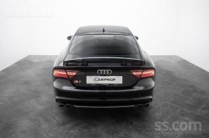 Black Audi S7 2012 in Tallinn, with an engine capacity of 4.00 L and mileage of 199 thousand km for 24999 €, photo 5 on AUTOMOTO.COM.LV