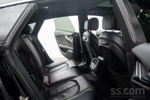Black Audi S7 2012 in Tallinn, with an engine capacity of 4.00 L and mileage of 199 thousand km for 24999 €, photo 9 on AUTOMOTO.COM.LV