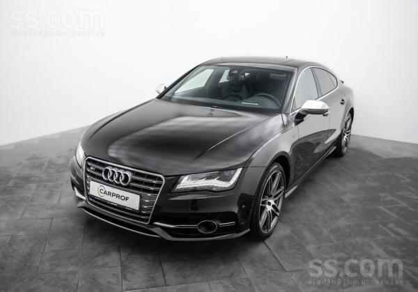 Melns Audi S7 2012 Tallina, ar dzinēja tilpumu 4.00 L un nobraukumu 232 tūkst. km par 23999 €, foto 1 vietnē AUTOMOTO.COM.LV