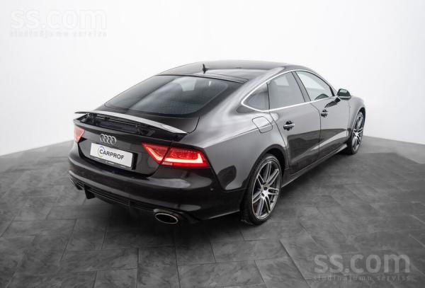 Melns Audi S7 2012 Tallina, ar dzinēja tilpumu 4.00 L un nobraukumu 232 tūkst. km par 23999 €, foto 4 vietnē AUTOMOTO.COM.LV