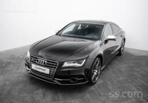 Melns Audi S7 2012 Tallina, ar dzinēja tilpumu 4.00 L un nobraukumu 232 tūkst. km par 21499 €, foto  vietnē AUTOMOTO.COM.LV