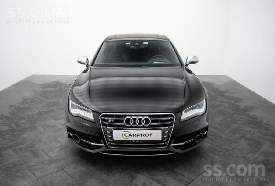Melns Audi S7 2012 Tallina, ar dzinēja tilpumu 4.00 L un nobraukumu 232 tūkst. km par 21499 €, foto 3 vietnē AUTOMOTO.COM.LV