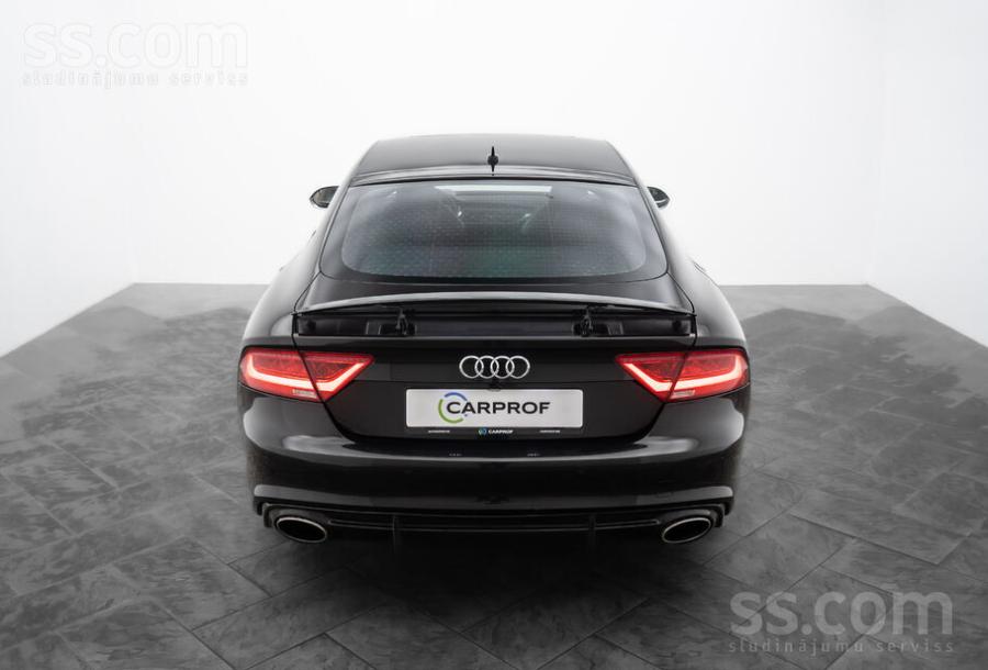 Melns Audi S7 2012 Tallina, ar dzinēja tilpumu 4.00 L un nobraukumu 232 tūkst. km par 21499 €, foto 6 vietnē AUTOMOTO.COM.LV