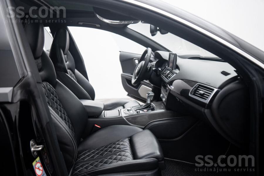 Melns Audi S7 2012 Tallina, ar dzinēja tilpumu 4.00 L un nobraukumu 232 tūkst. km par 21499 €, foto 11 vietnē AUTOMOTO.COM.LV
