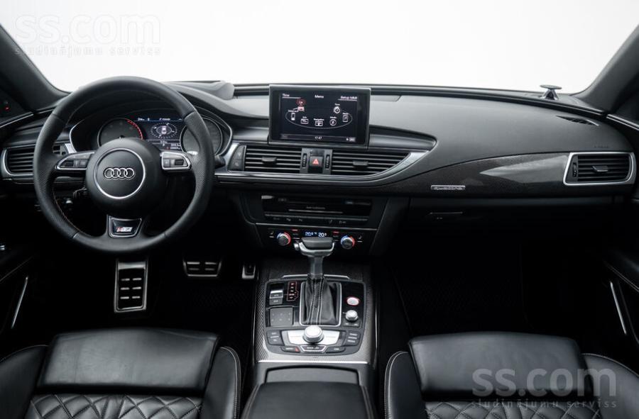 Melns Audi S7 2012 Tallina, ar dzinēja tilpumu 4.00 L un nobraukumu 232 tūkst. km par 21499 €, foto 13 vietnē AUTOMOTO.COM.LV