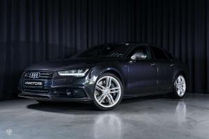 Melns Audi S7 2014 Viļņa, ar dzinēja tilpumu 3.99 L un nobraukumu 165 tūkst. km par 21999 €, foto  vietnē AUTOMOTO.COM.LV