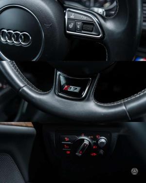 Black Audi S7 2014 in Vilnius, with an engine capacity of 3.99 L and mileage of 165 thousand km for 21999 €, photo 21 on AUTOMOTO.COM.LV
