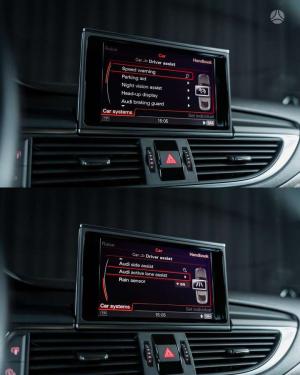 Black Audi S7 2014 in Vilnius, with an engine capacity of 3.99 L and mileage of 165 thousand km for 21999 €, photo 24 on AUTOMOTO.COM.LV