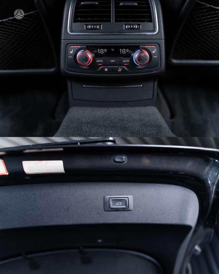 Black Audi S7 2014 in Vilnius, with an engine capacity of 3.99 L and mileage of 165 thousand km for 21999 €, photo 32 on AUTOMOTO.COM.LV