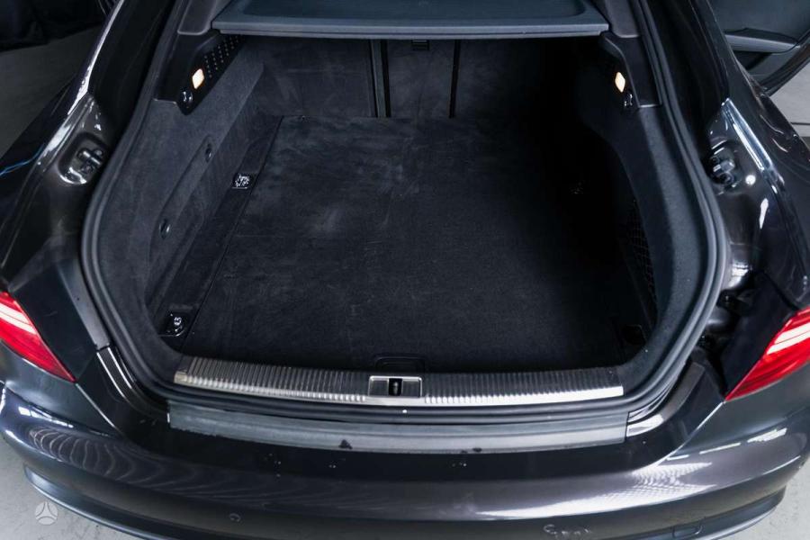 Black Audi S7 2014 in Vilnius, with an engine capacity of 3.99 L and mileage of 165 thousand km for 21999 €, photo 34 on AUTOMOTO.COM.LV