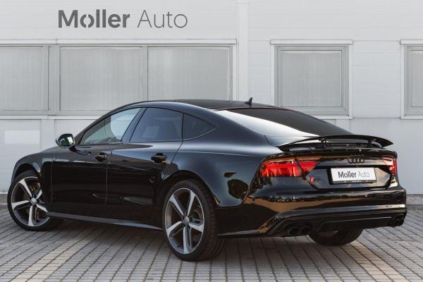 Melns Audi S7 2016 Ventspils, ar dzinēja tilpumu 4.00 L un nobraukumu 222 tūkst. km par 25900 €, foto 3 vietnē AUTOMOTO.COM.LV